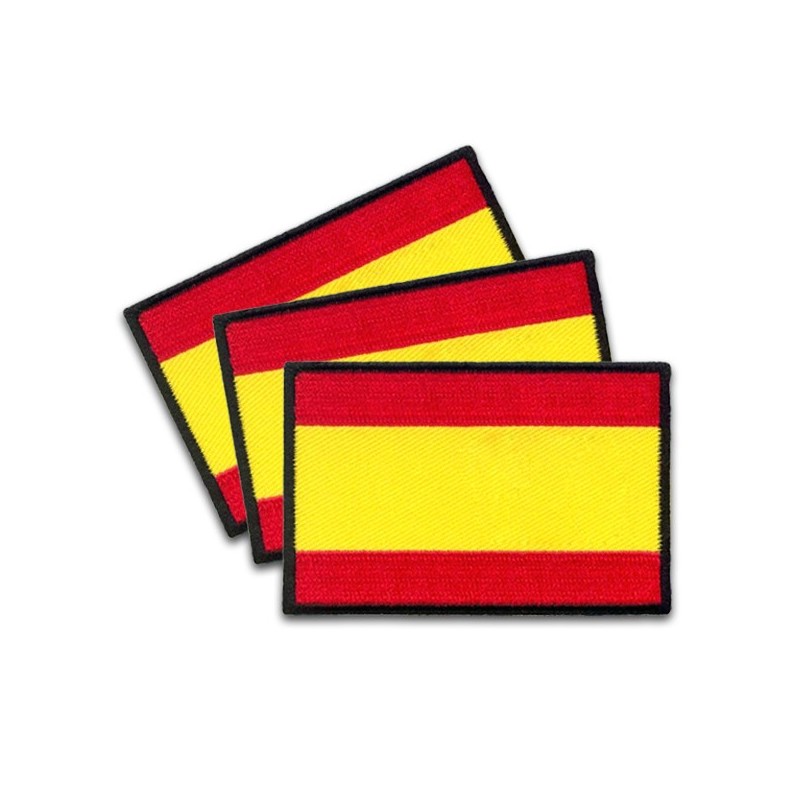 Iron On Embroidered Flag Spain